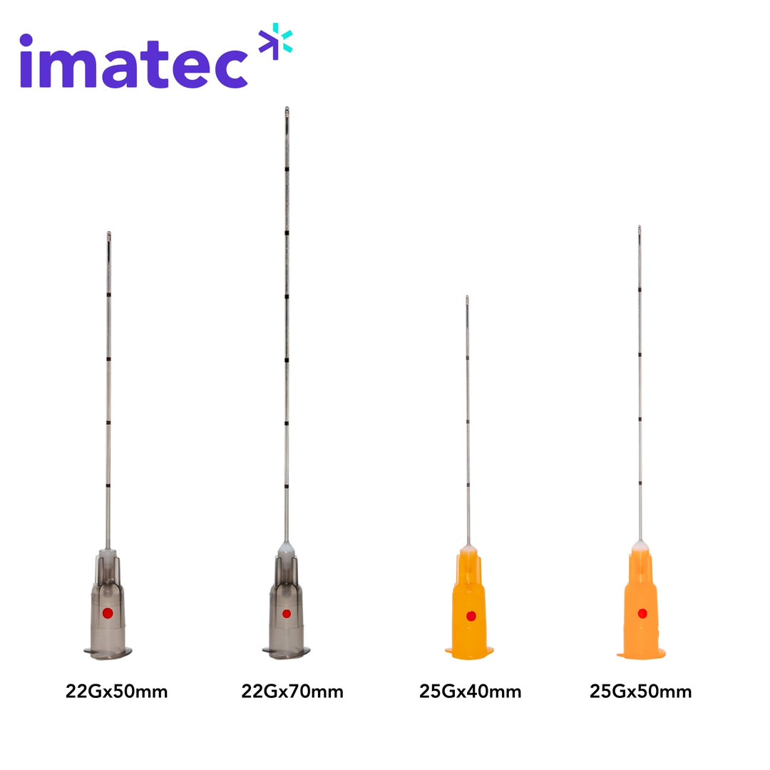Flowtec Dermal Filling Cannulas (Box of 20) by Imatec Medical – Precise ...