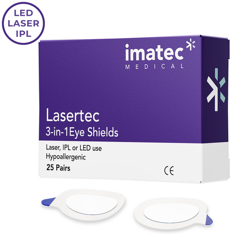 Lasertec Disposable Eye Shields (Laser, LED & IPL) by Imatec Medical ...