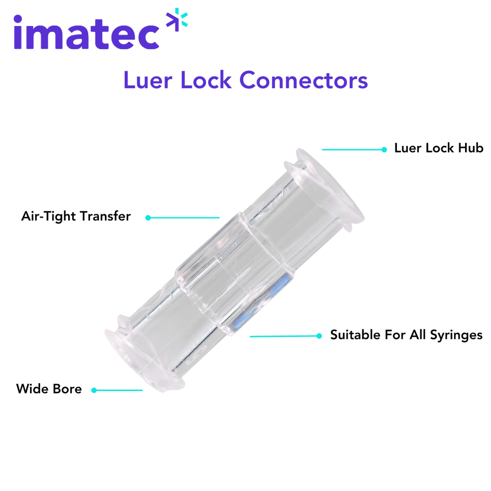 Luer Lock Connectors / Syringe Adaptors - Wide Bore for Fat Transfer ...