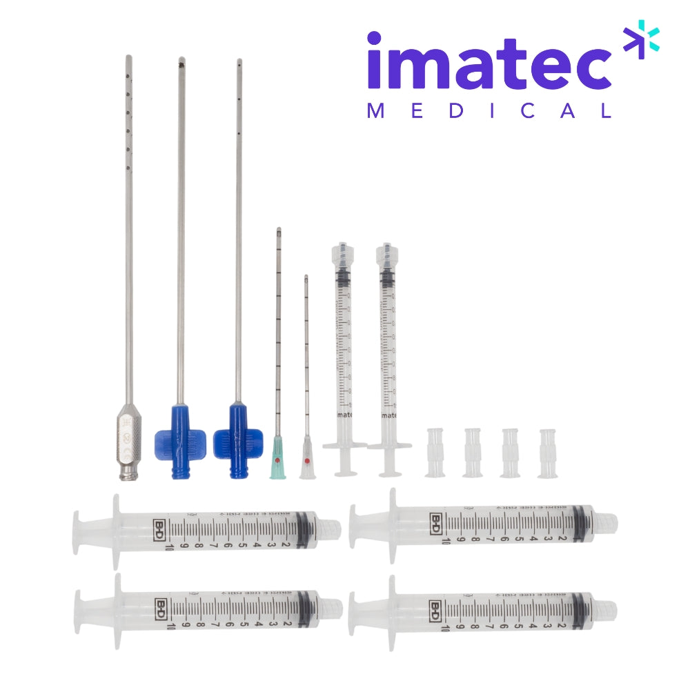 Single Use Basic Fat Transfer Kit by Imatec Medical – Precise Medical ...