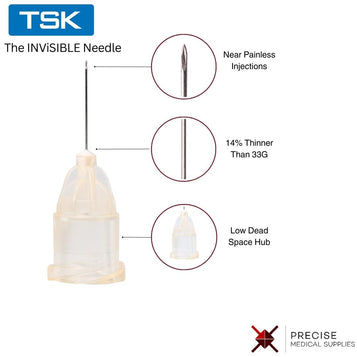 TSK The Invisible Needle - Low Dead Space Needle - Official TSK ...