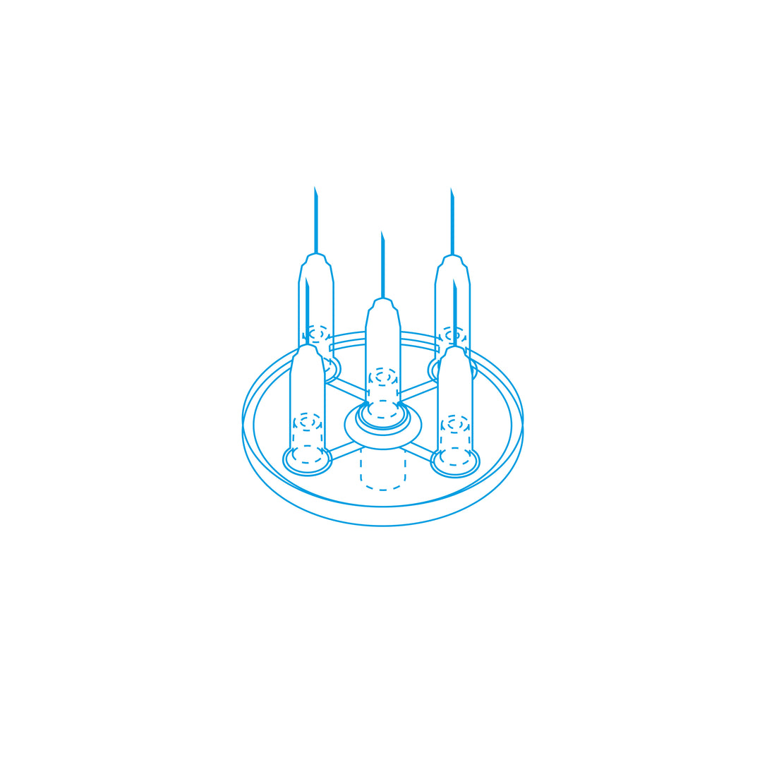 Mesoram Circular 5 Mesotherapy Needle Multi Injectors - Box of 36 Unit ...