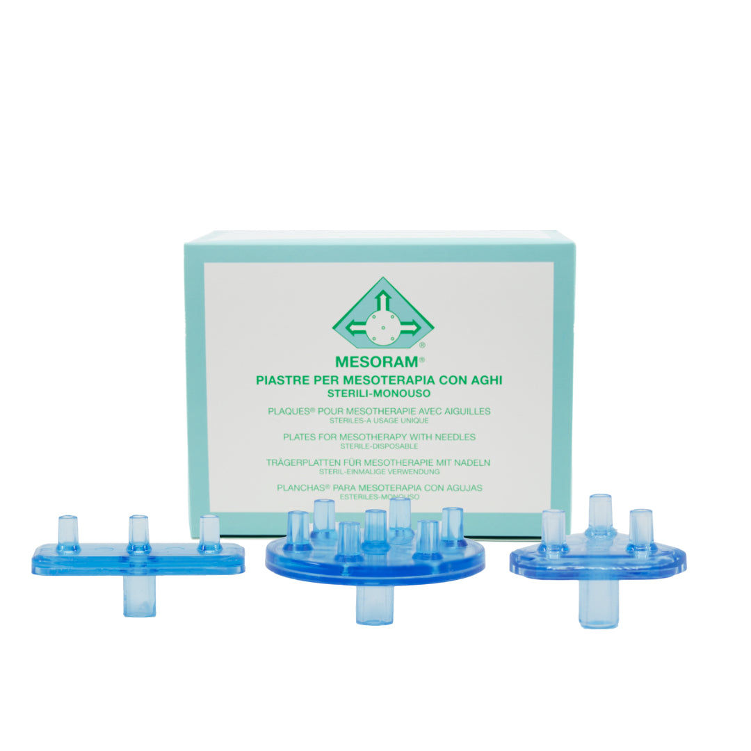 Mesoram® Mesotherapy Multi Injector Plates Without Needles - Box of 50 ...